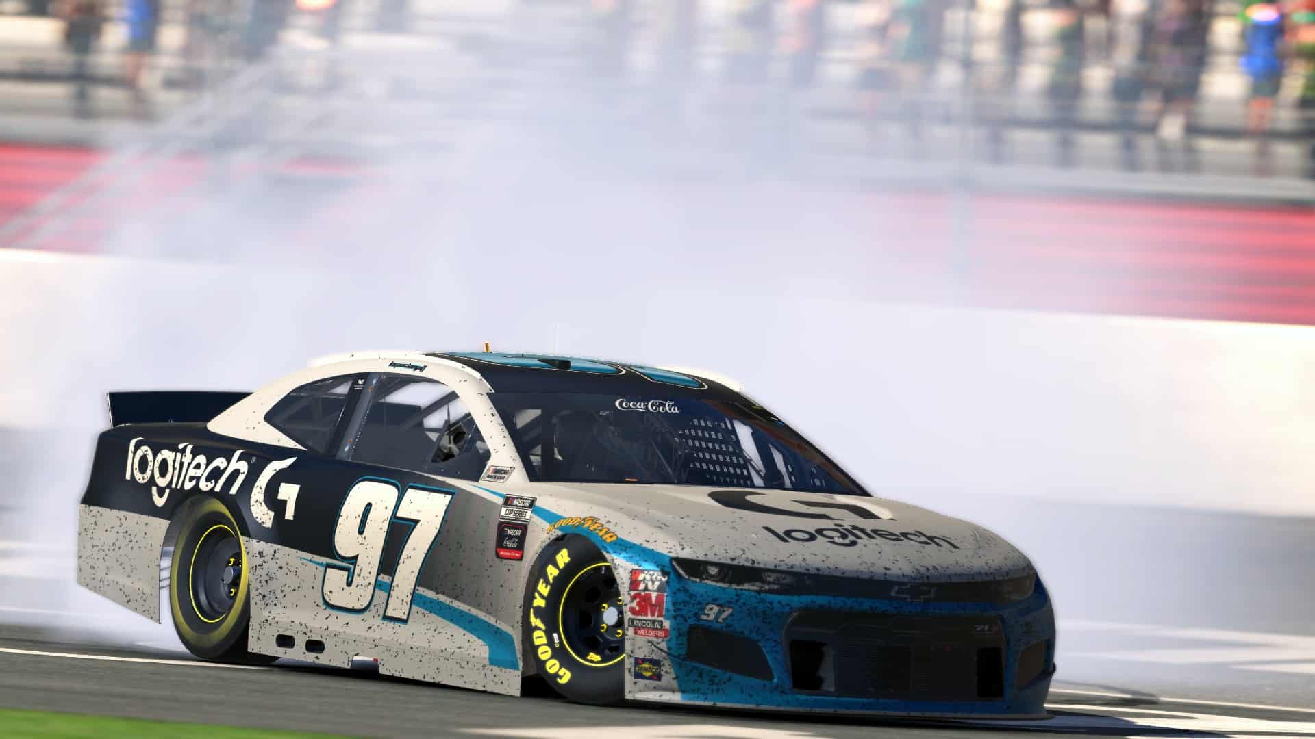 Logan Clampitt outlasts teammate Ottinger for Atlanta eNASCAR victory ...