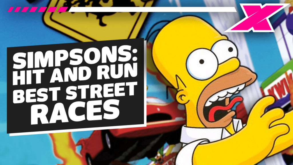 WATCH: The 10 BEST Simpsons: Hit & Run Street Races | Traxion