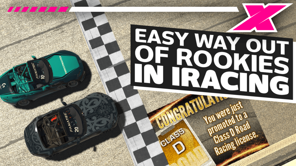 WATCH: How to get out of Rookie Class on iRacing | Dave Cam | Traxion