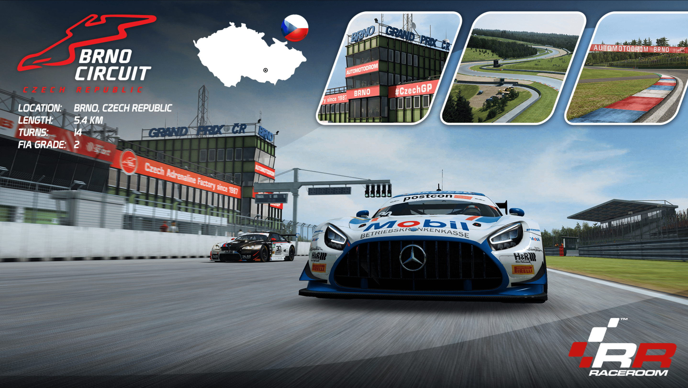 Automotodrom Brno now available for RaceRoom Racing Experience | Traxion