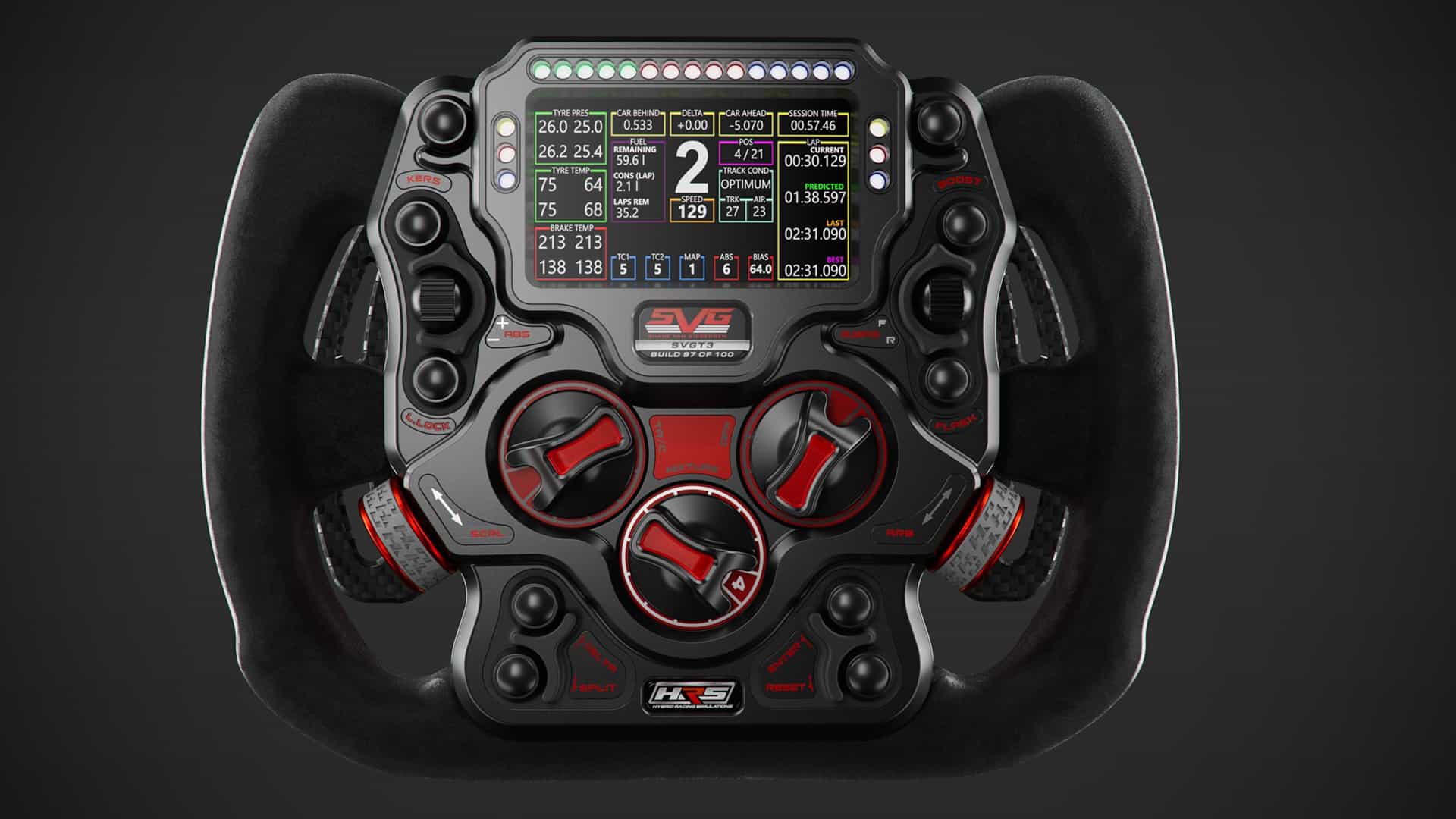 Hybrid Racing Simulations teases new SVG-inspired wheel | Traxion