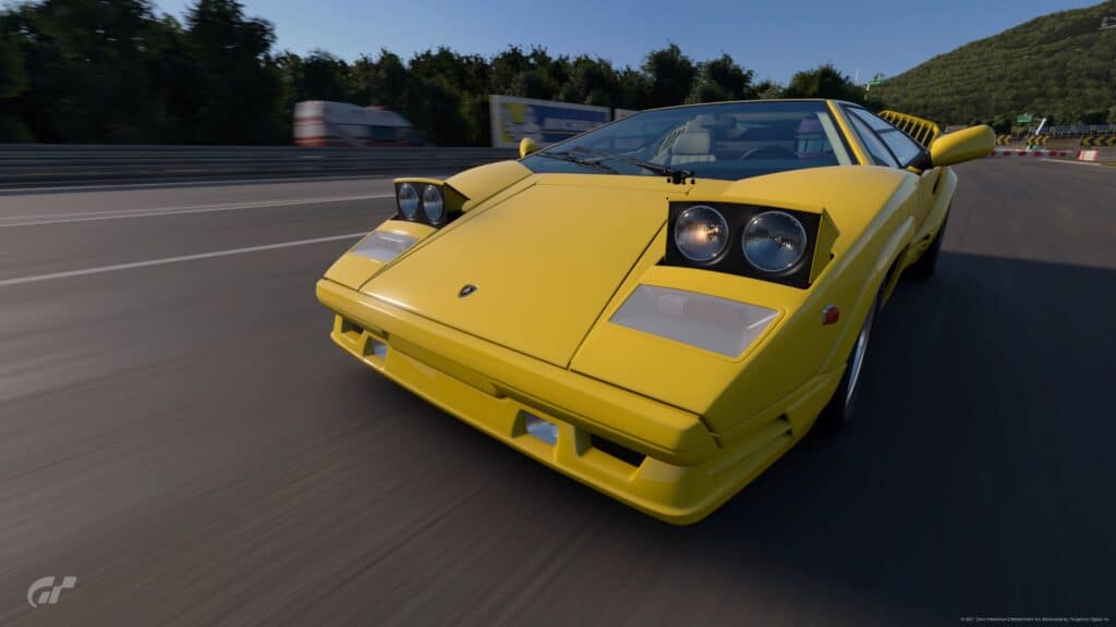 Goodness me, it’s a Countach in this week’s GT Sport Daily Races | Traxion