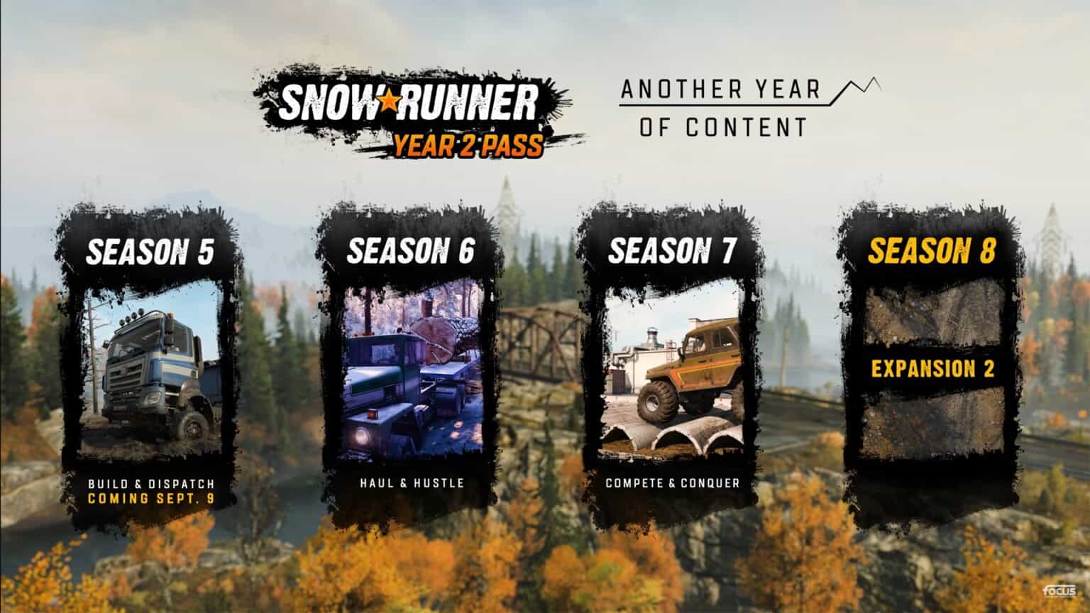 SnowRunner Year 2 Trailer reveals Season 5 coming 9th September | Traxion