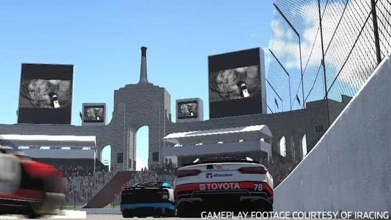 NASCAR's LA Coliseum track coming to iRacing on 26th January | Traxion
