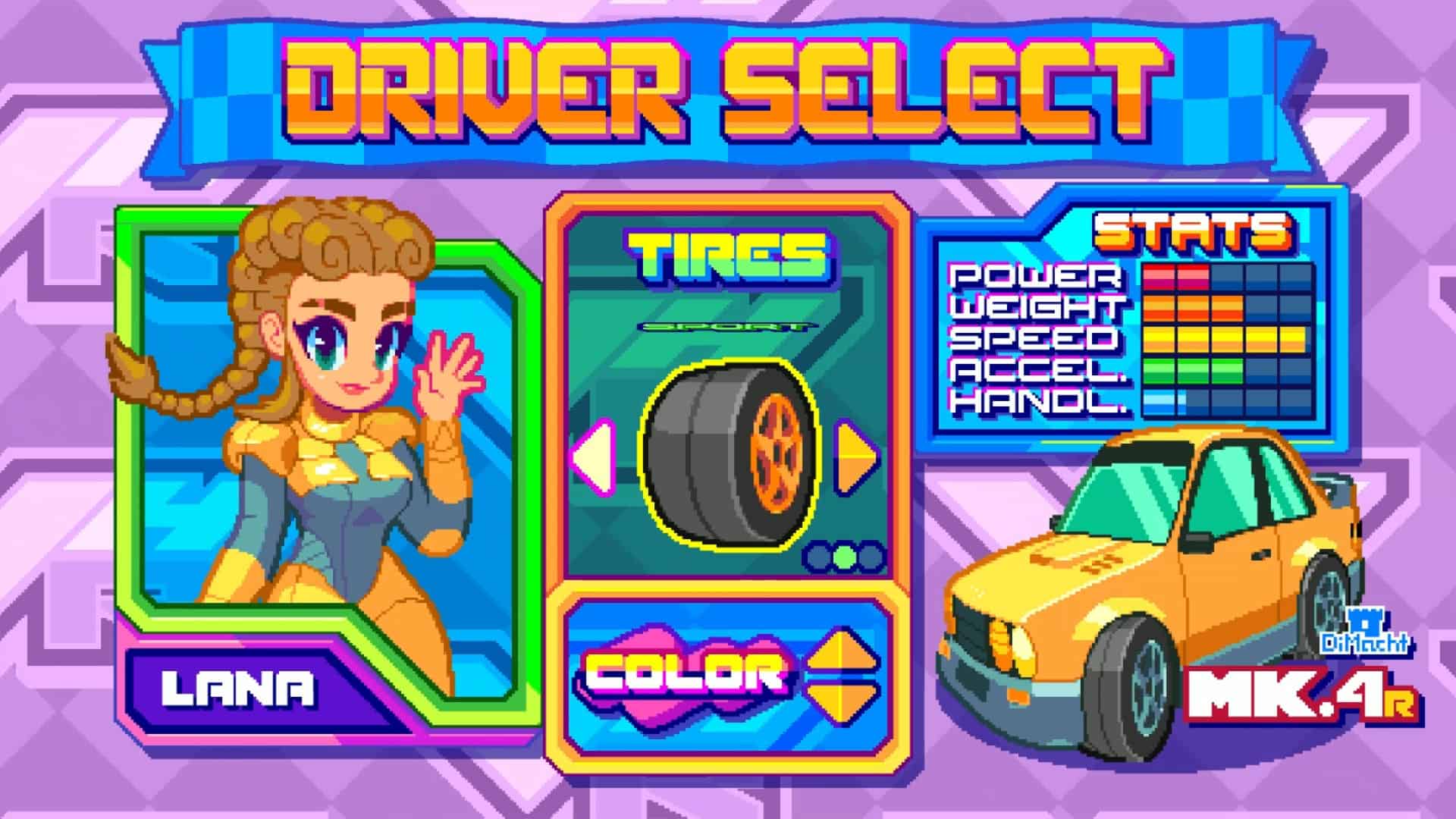 Hands-on with Victory Heart Rally, a 16-bit themed romp | Traxion