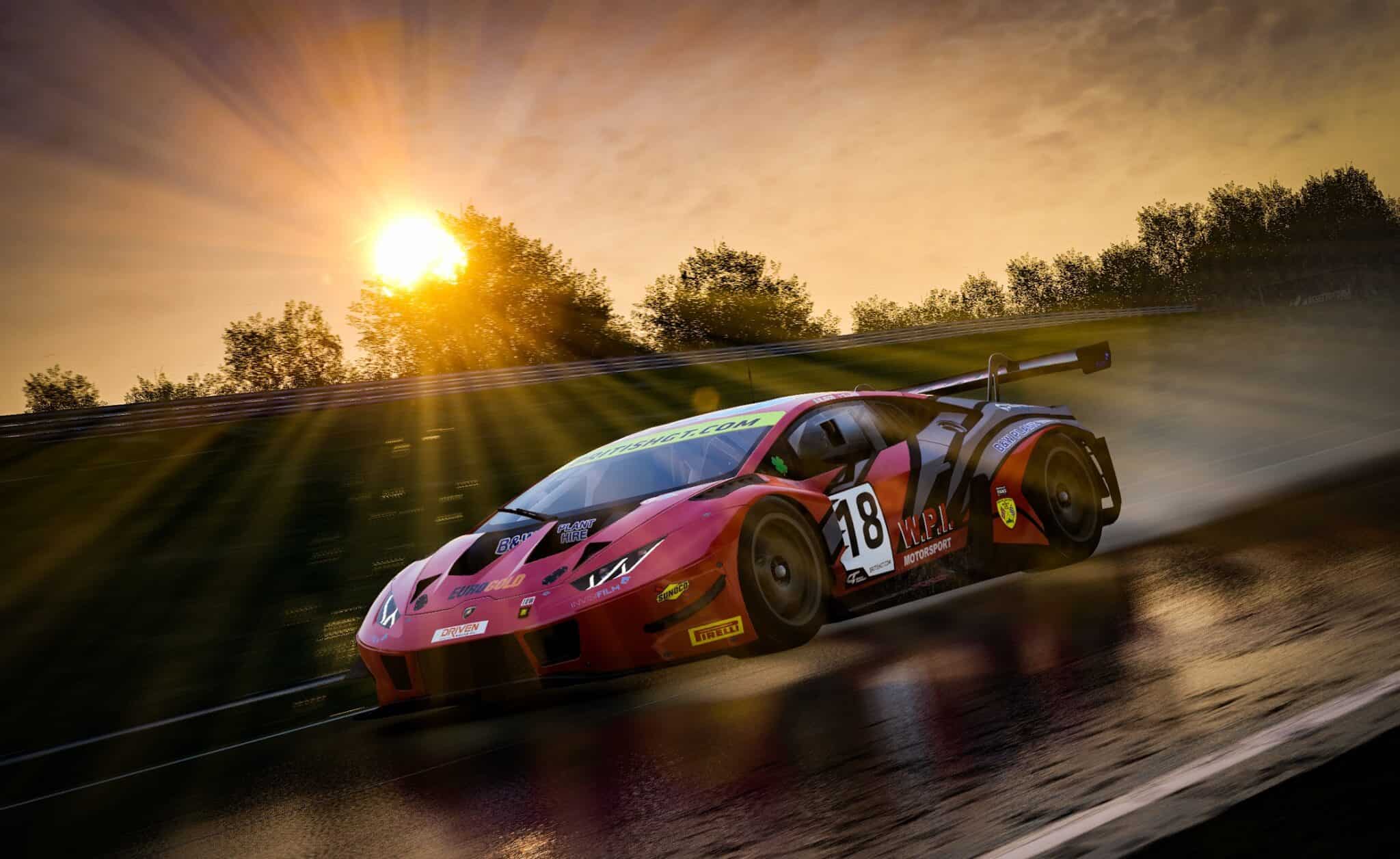 A guide to Assetto Corsa Competizione's v1.8 Cinema HUD photo mode ...