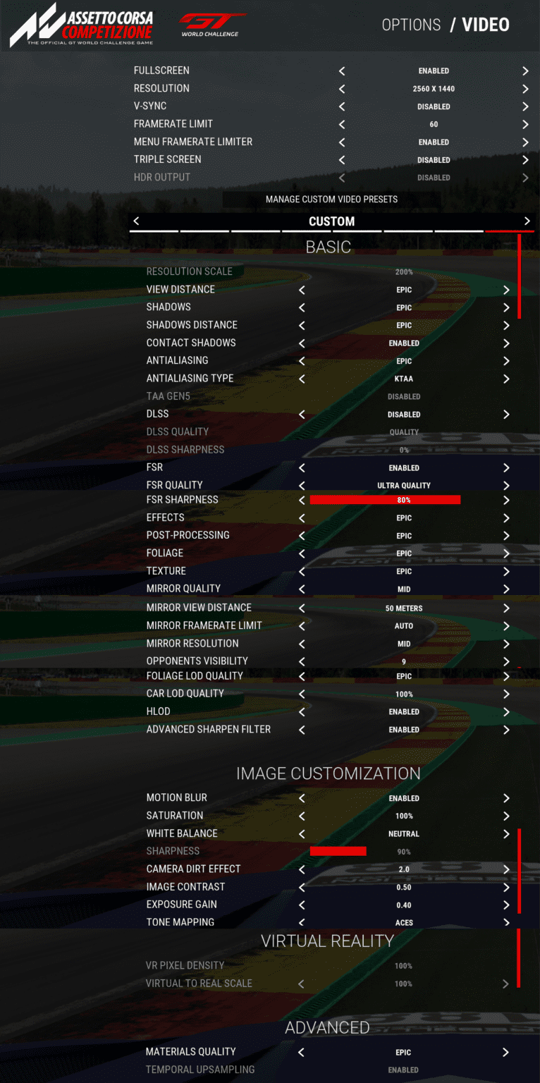 A guide to Assetto Corsa Competizione's v1.8 Cinema HUD photo mode ...