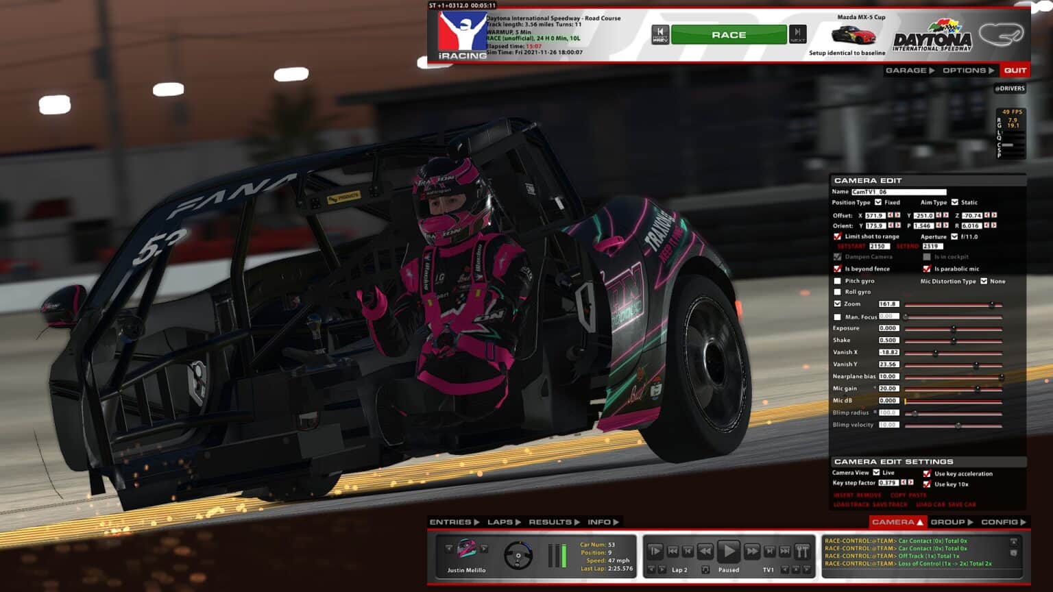 iRacing Camera Tool - Photography Tips and Tricks | Traxion