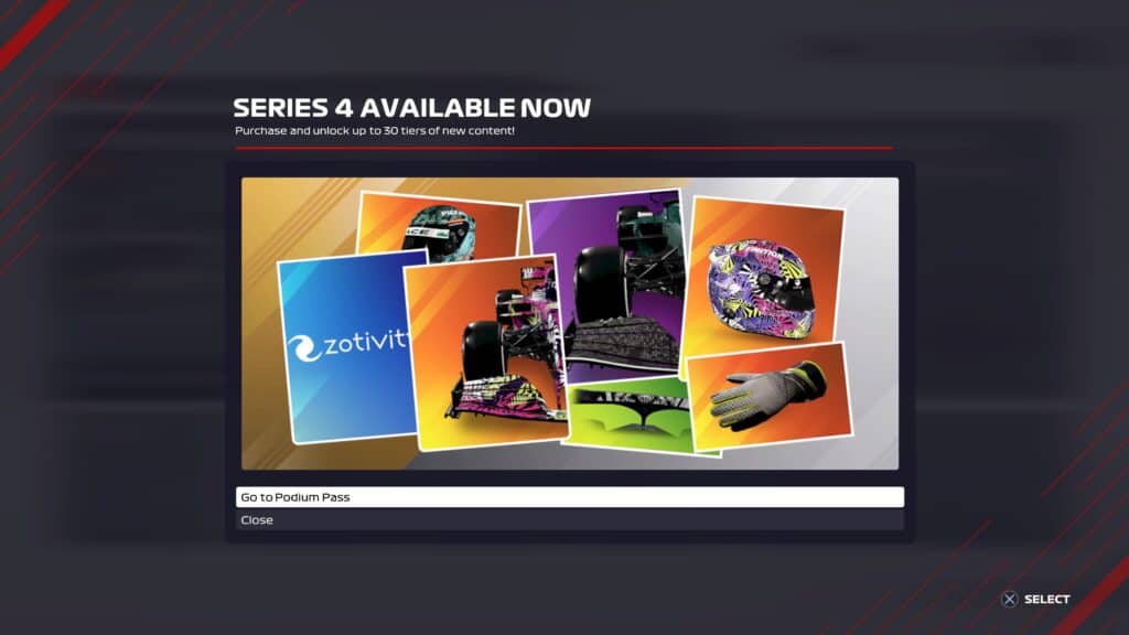 F1 2021 Podium Pass Series 4 includes Aarava, Terroriser and Pieface ...
