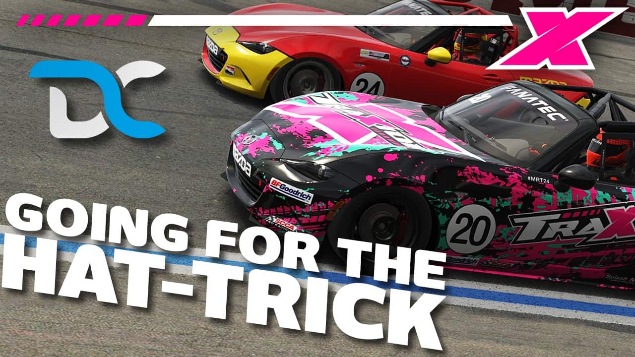 WATCH: Dave Cam goes iRacing - MX-5 Week 6 Charlotte Roval | Traxion