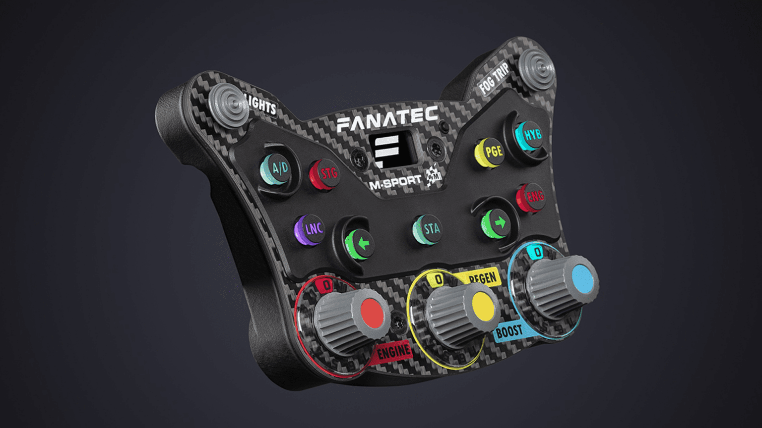 The Fanatec Podium Button Module Rally is a WRC-winning sim wheel | Traxion