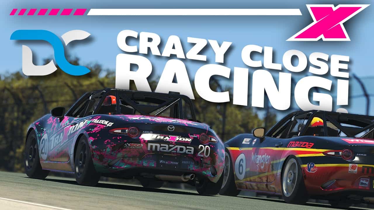 WATCH: Dave Cam goes iRacing - MX-5 Wk 12 at Laguna Seca | Traxion