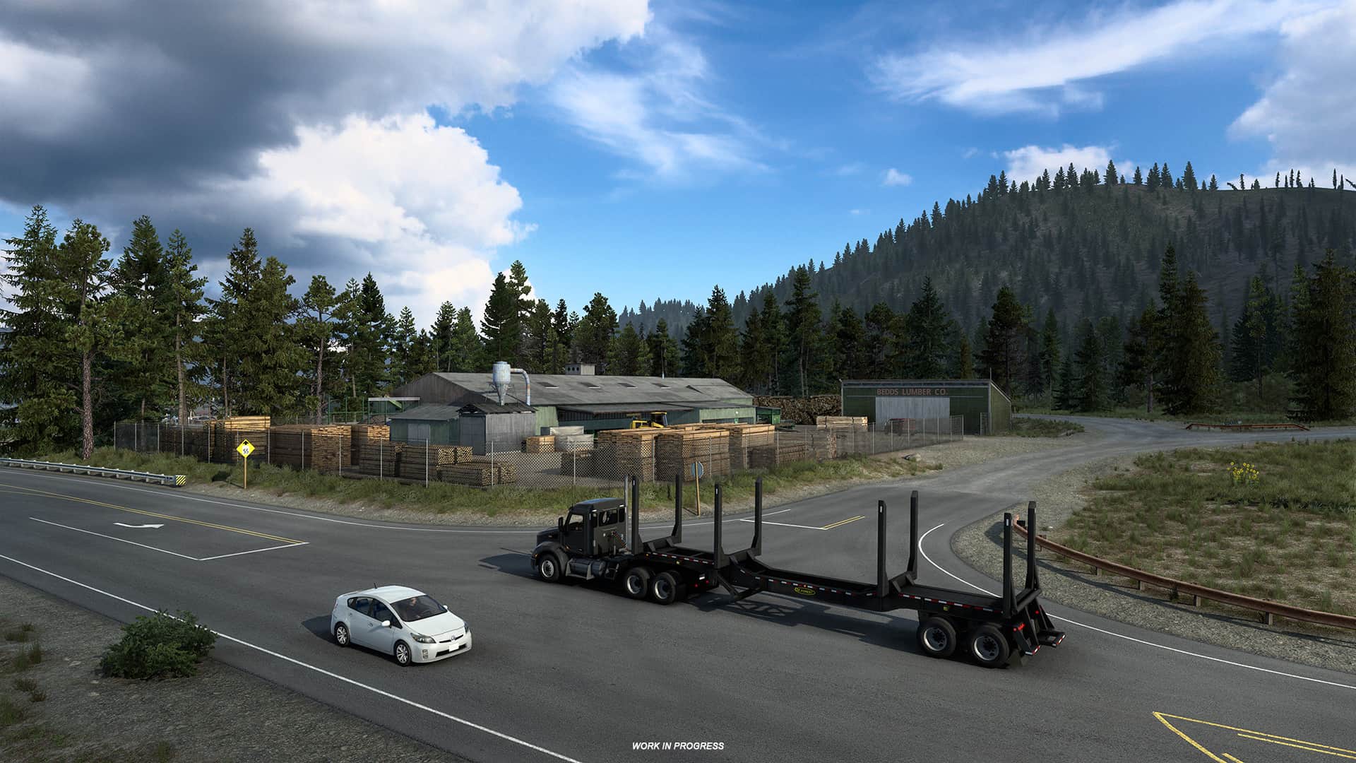 American Truck Simulator: adjustable height suspension, Montana and ...