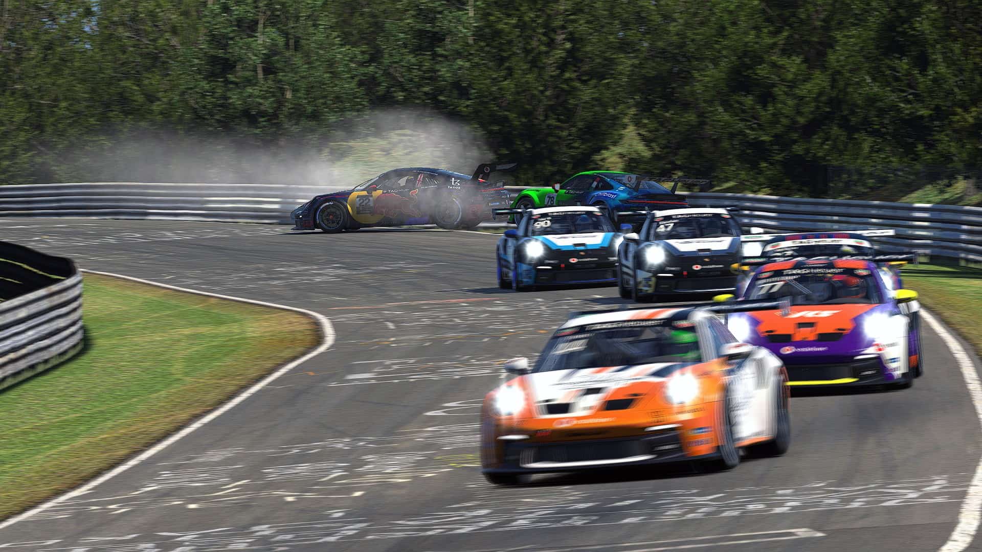 PESC: Sebastian Job, Charlie Collins win eventful Nürburgring races ...