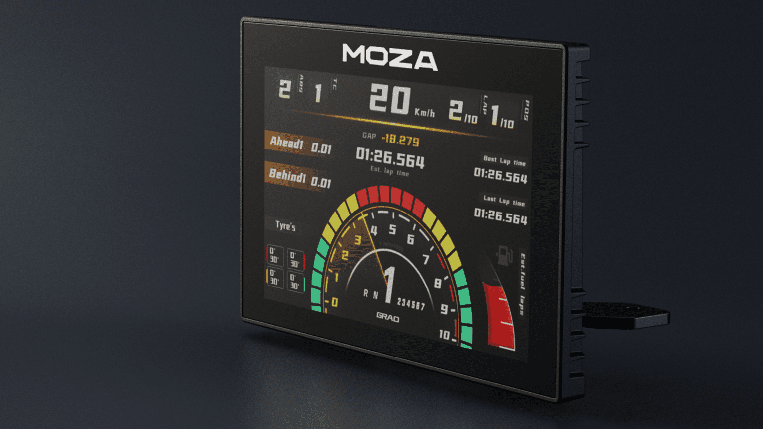 MOZA Racing adds new pedals, wheel and digital dash to its sim racing ...