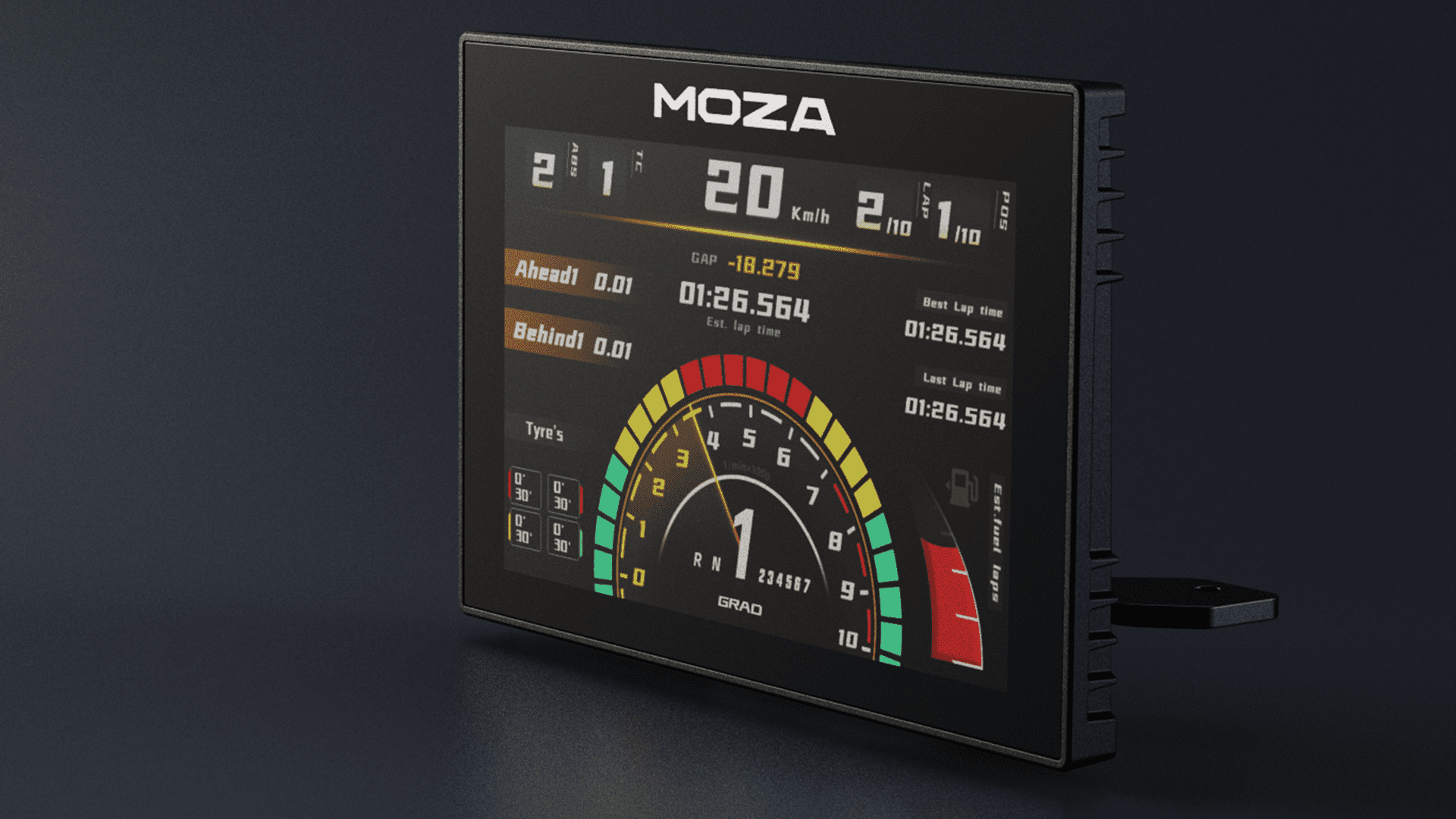 MOZA Racing adds new pedals, wheel and digital dash to its sim racing ...