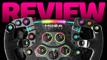 MOZA Racing R9 wheel base and GS wheel review: Sim racing title ...