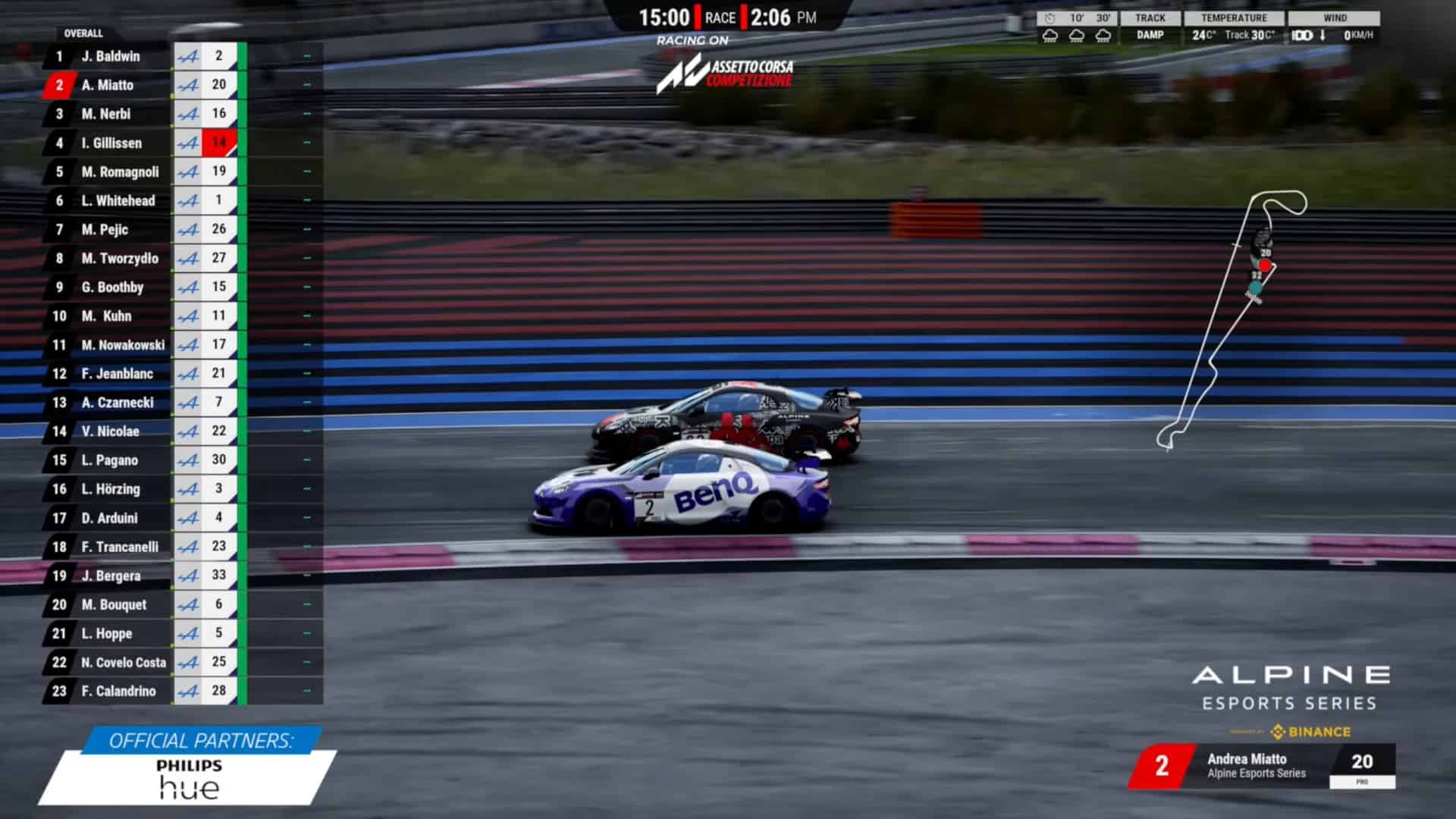 Baldwin sets up stroll to Alpine Esports Series title with two Paul ...