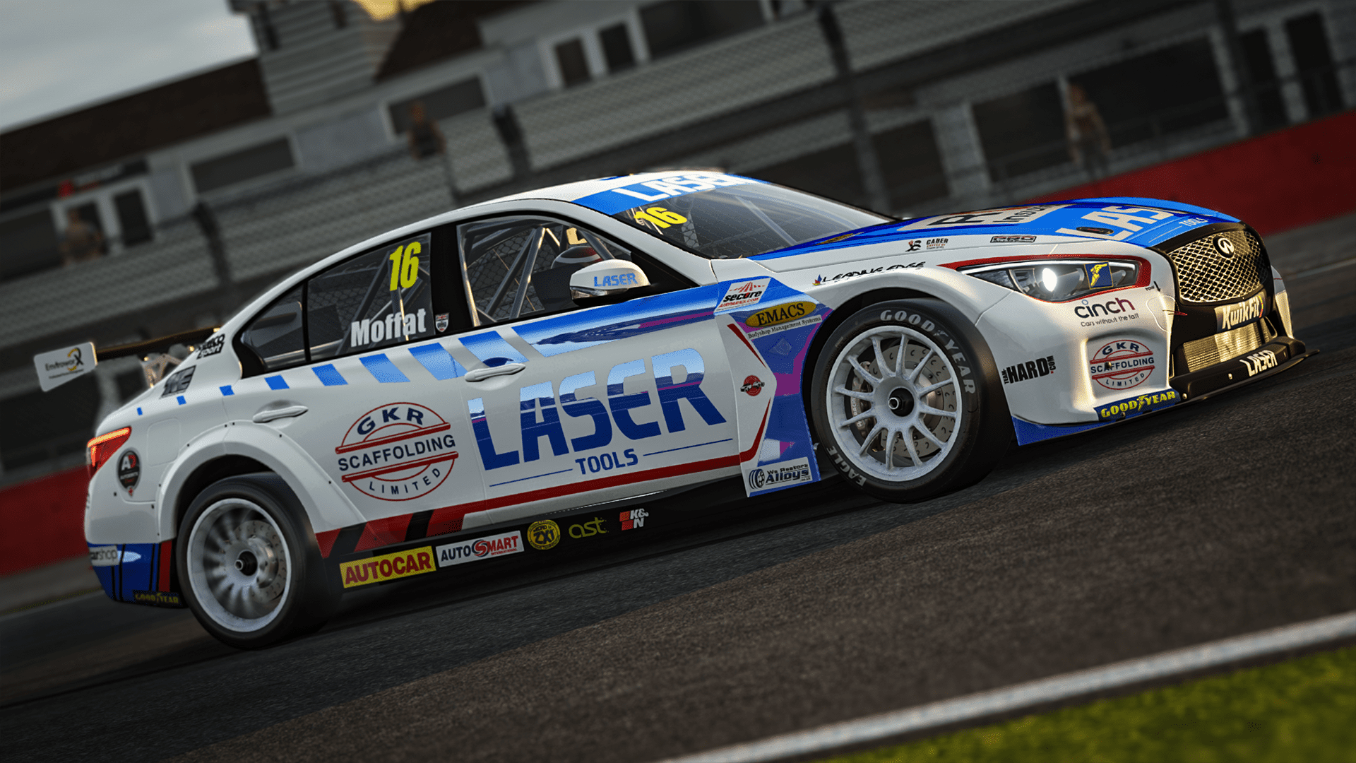Setting up a BTCC car in rFactor 2 | Traxion