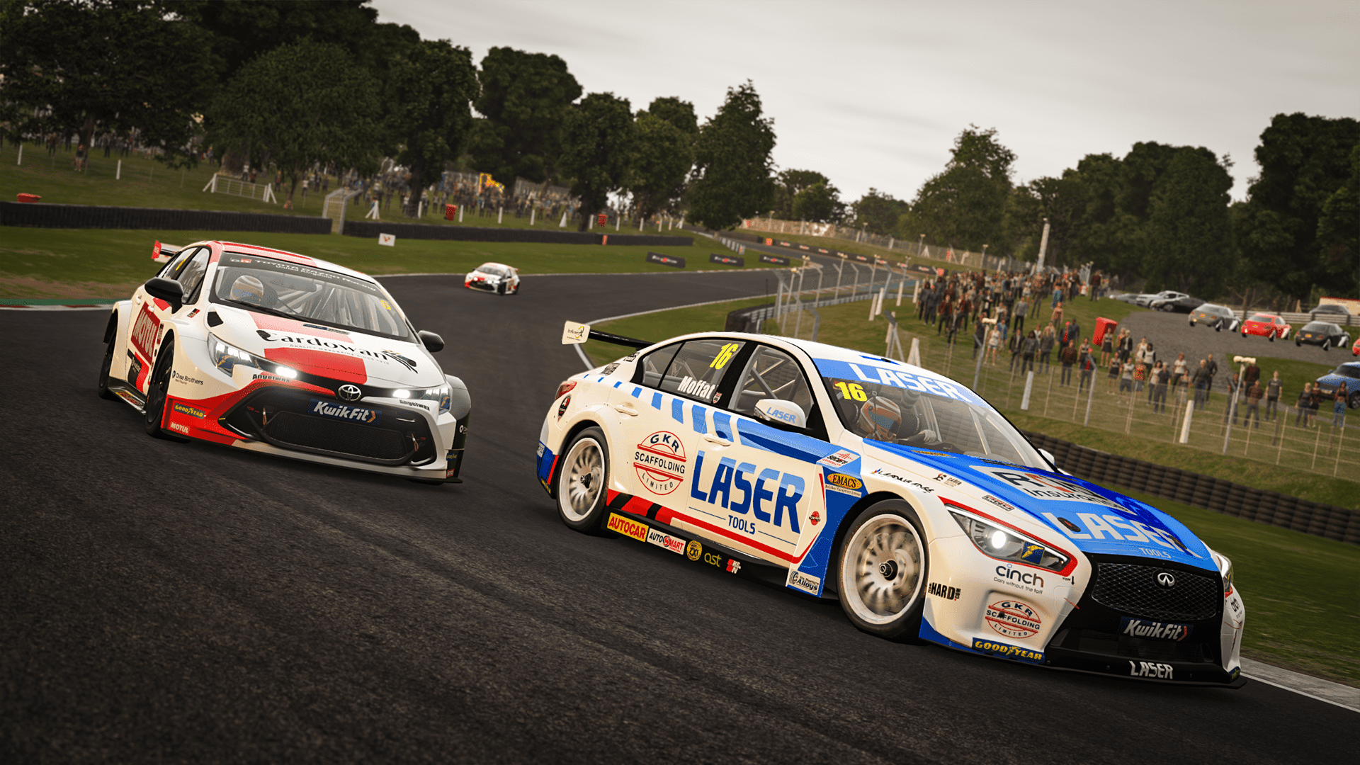 Setting up a BTCC car in rFactor 2 | Traxion