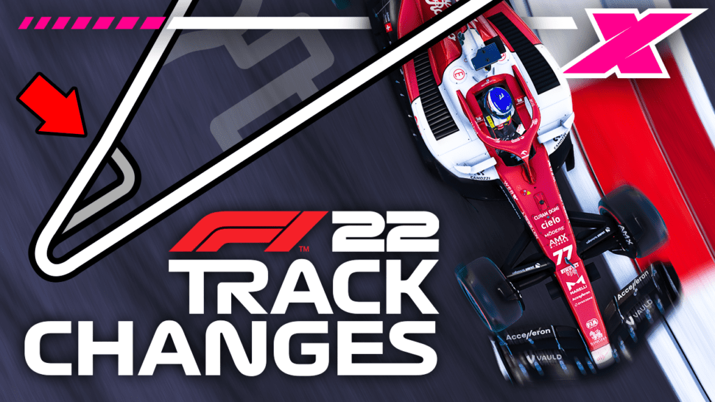 WATCH: The major track changes in the F1 22 game