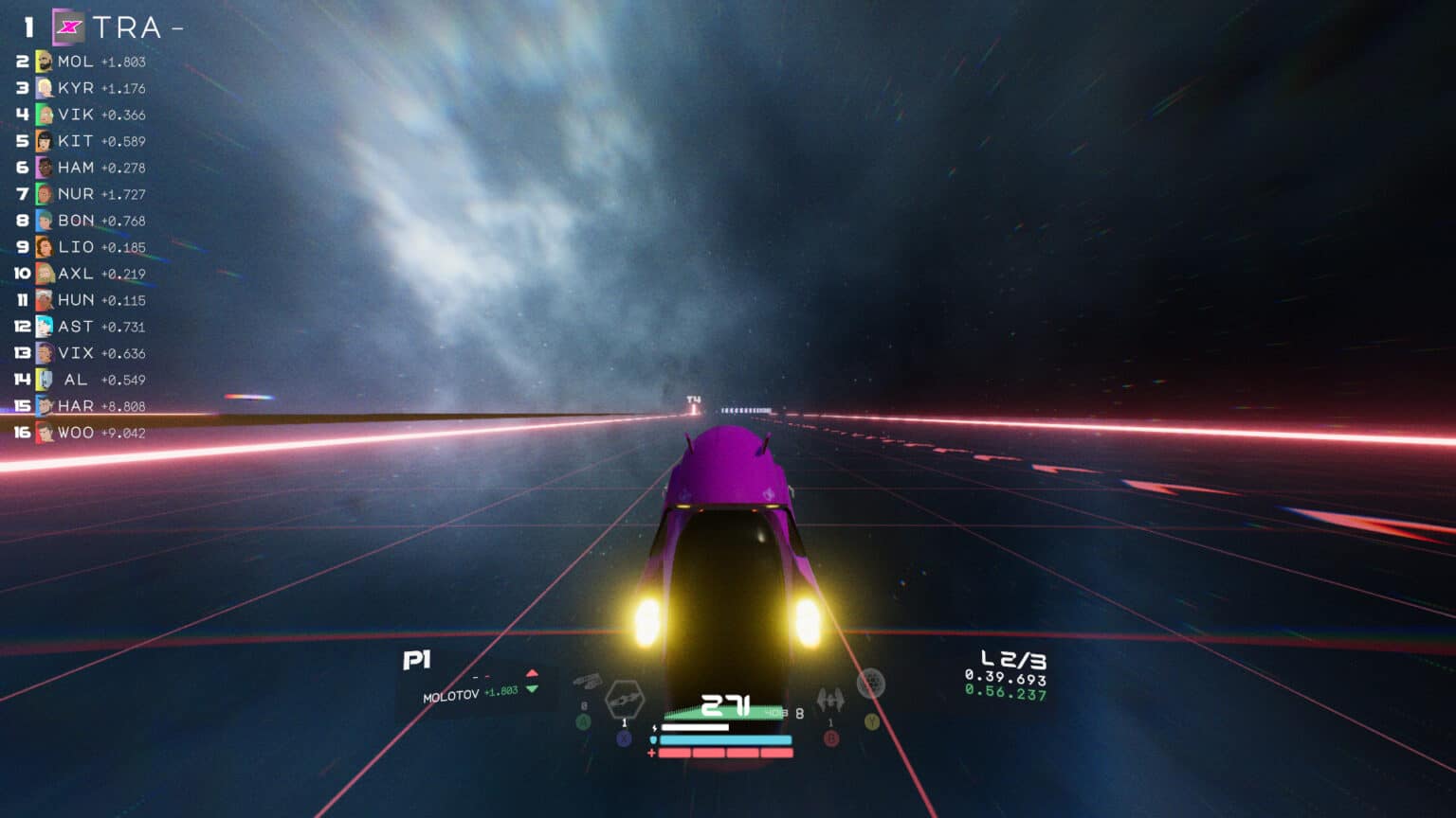 Hands-on with Phaseshift, the chaotically combative indie racer | Traxion