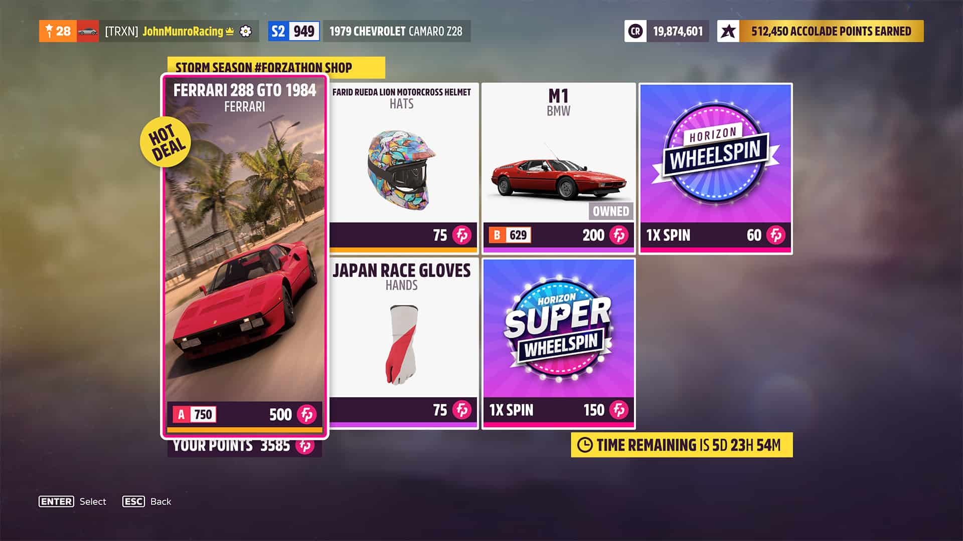 Autumn guide for Rami's Racing History on Forza Horizon 5 | Traxion