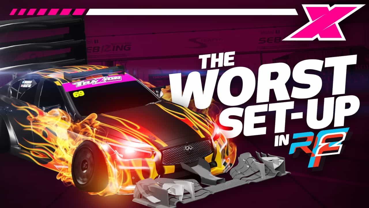 WATCH: We made the WORST set-up possible in sim racing | Traxion