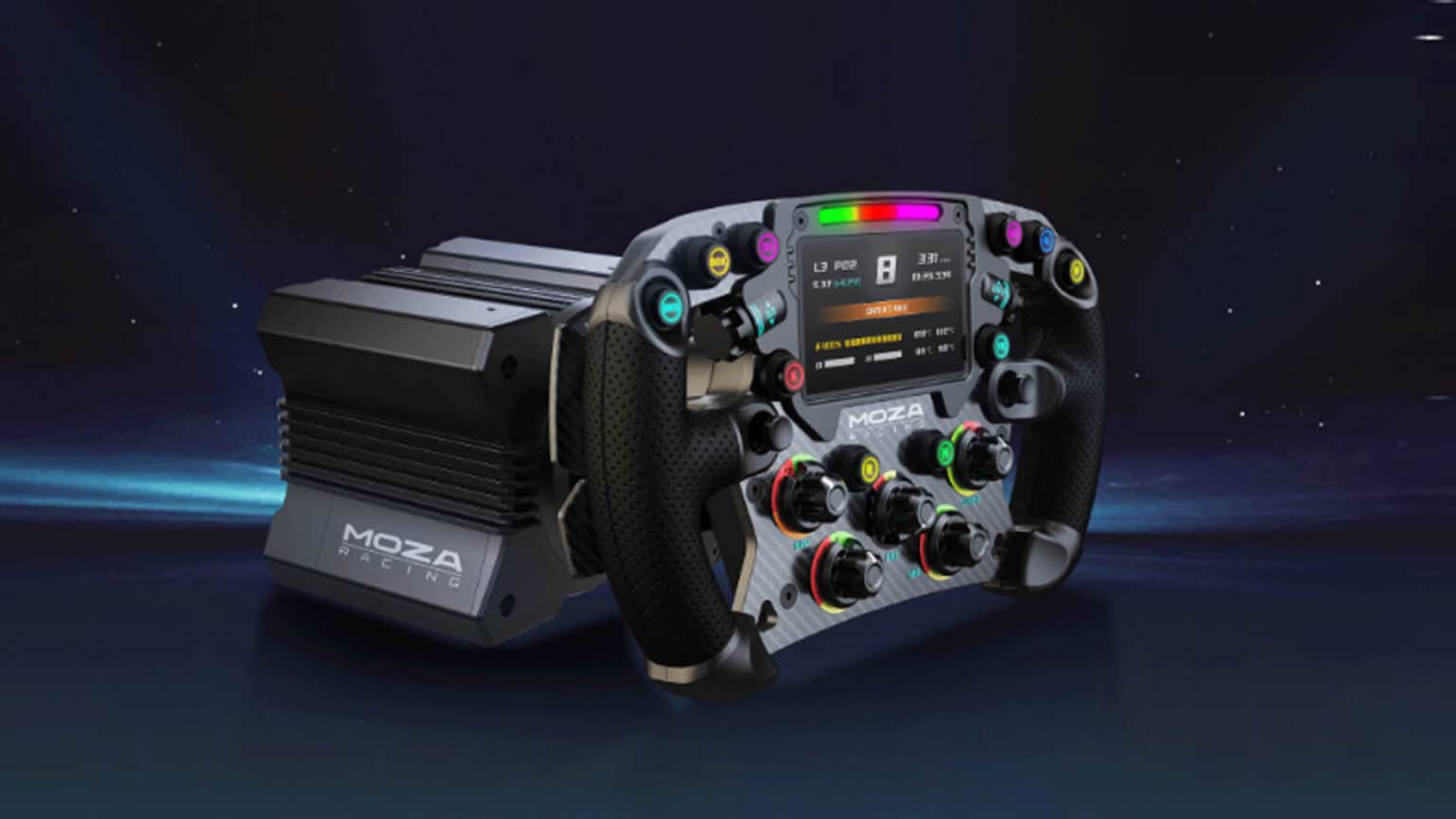 Moza launches FSR, a formula-style sim racing wheel | Traxion