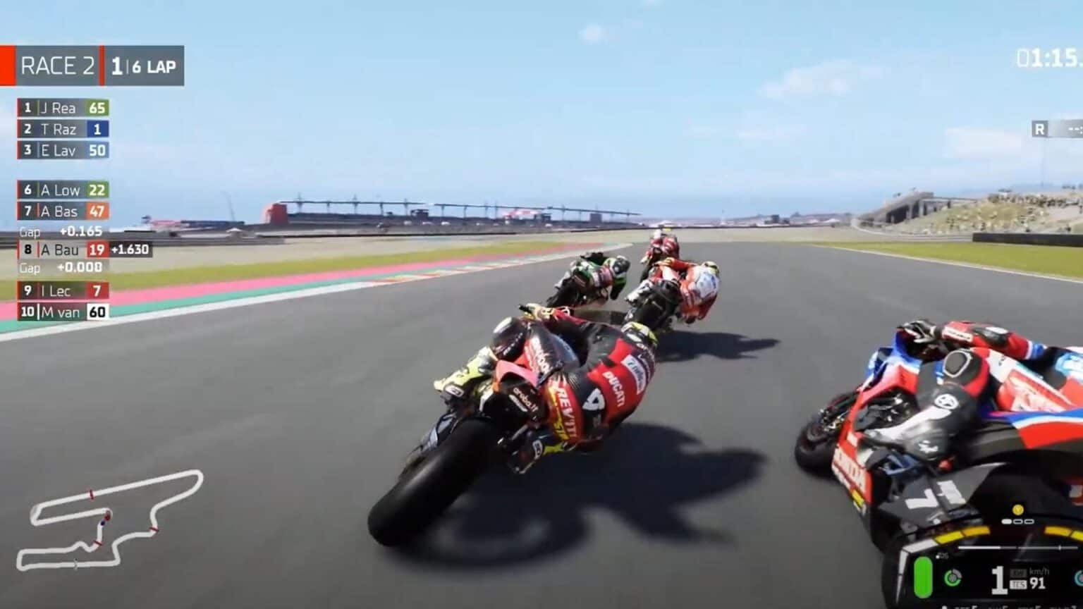 First look at further SBK 22 tracks as new gameplay showcased | Traxion