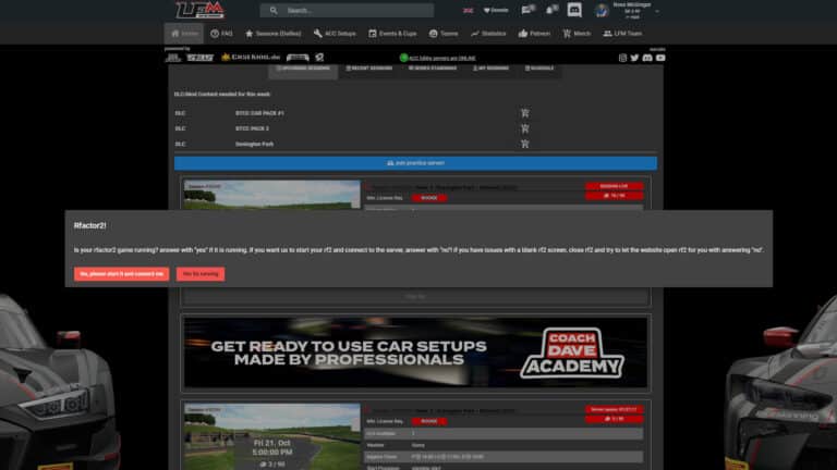 How to get started with Low Fuel Motorsport and rFactor 2 | Traxion