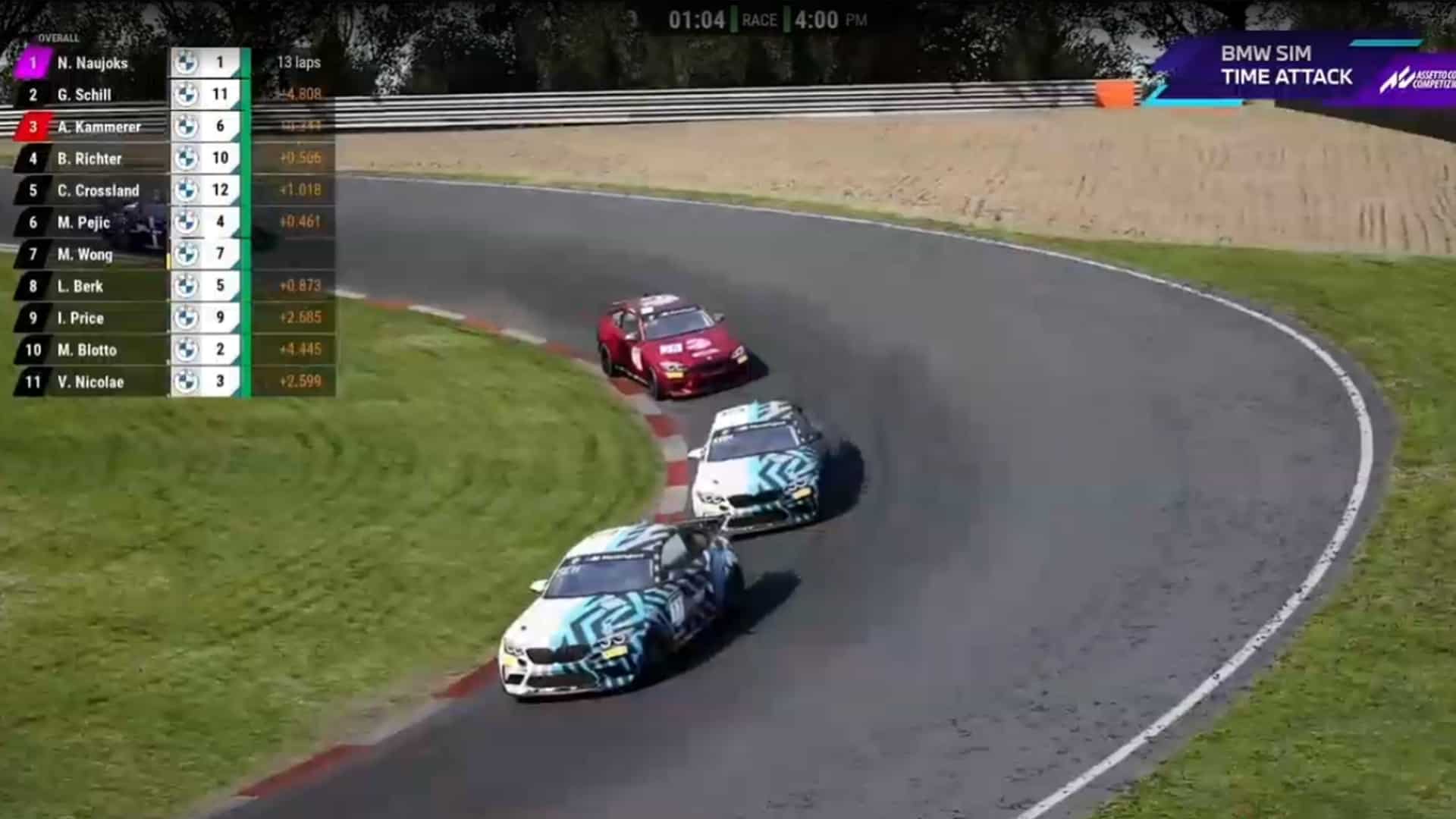 Naujoks wins 2022 BMW Sim Time Attack competition in Assetto Corsa ...