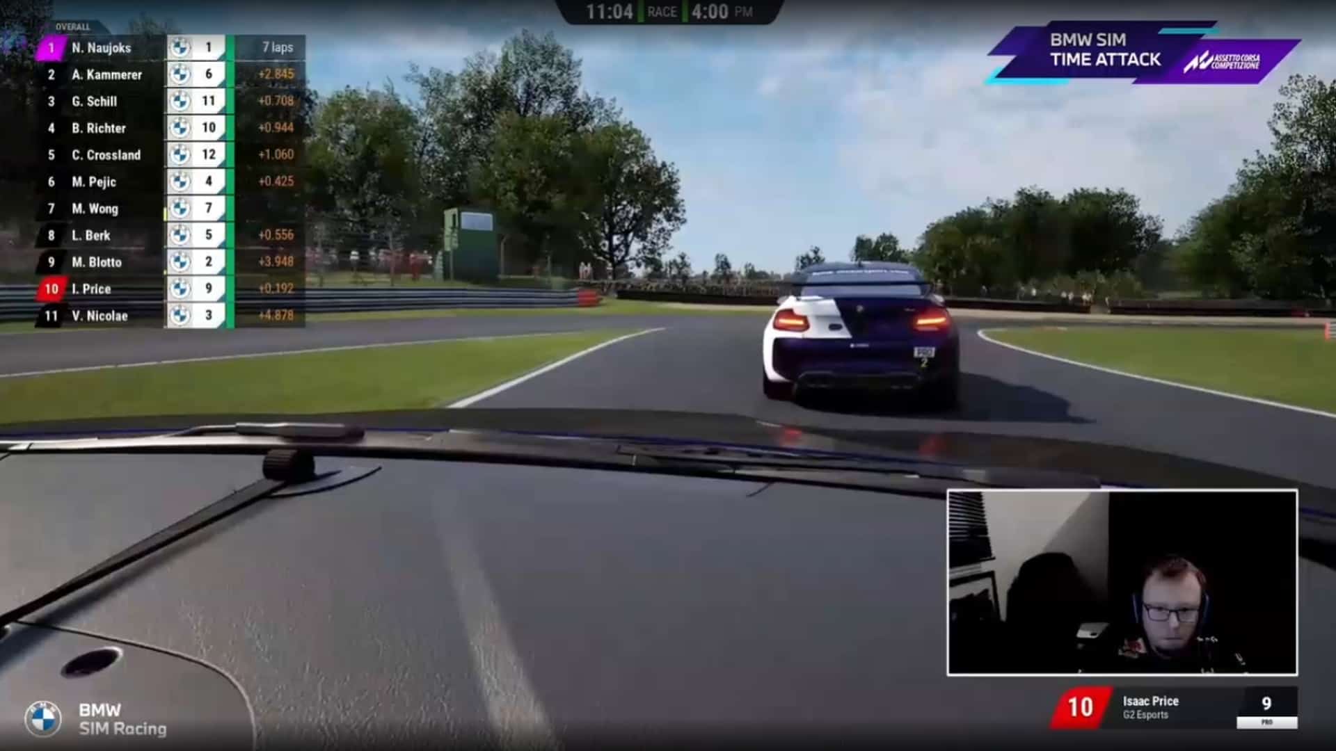 Naujoks wins 2022 BMW Sim Time Attack competition in Assetto Corsa ...