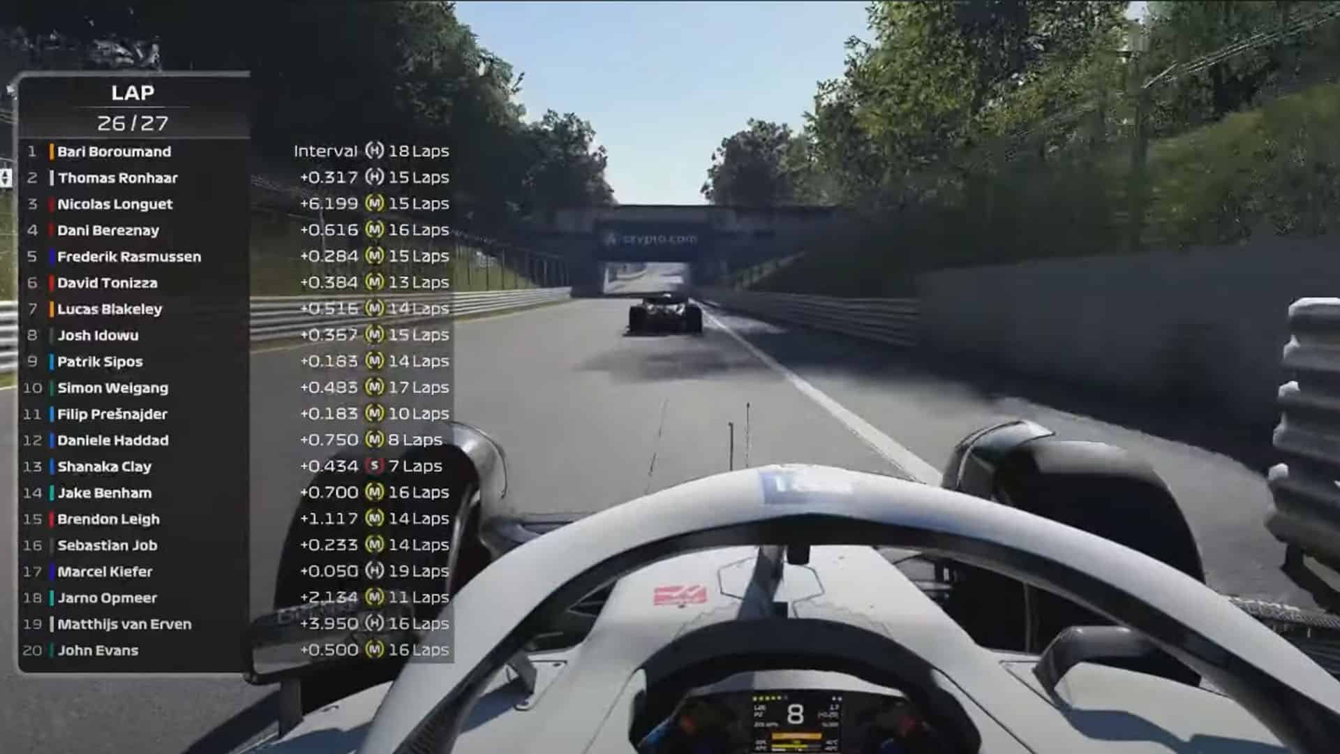 F1 Esports Series Pro: Ronhaar denies Boroumand at Monza | Traxion