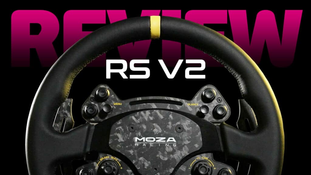 Review: Moza's RS V2 sim racing wheel highlights rapid progress | Traxion