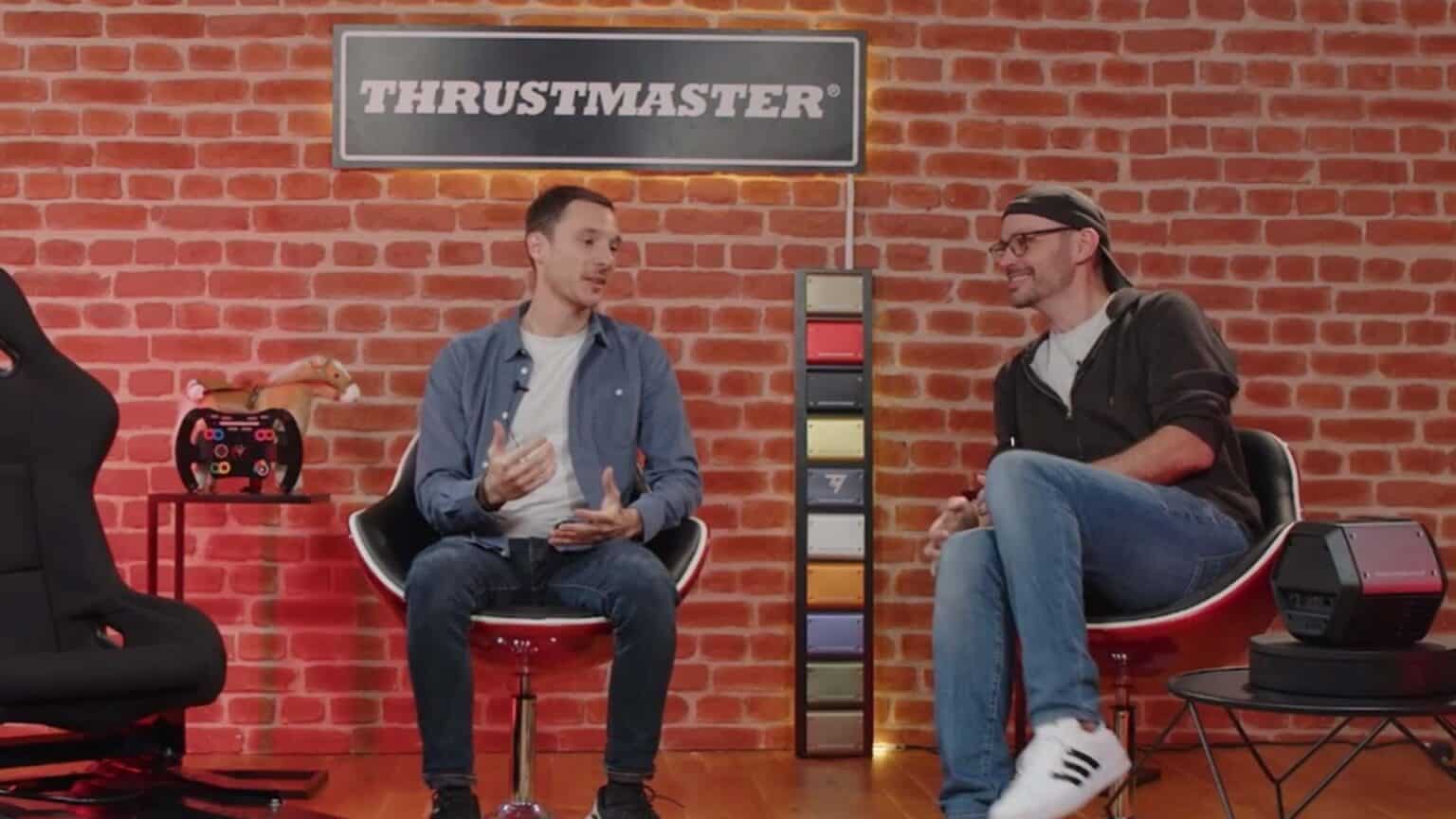 The Thrustmaster T818 is a 10Nm direct drive sim racing wheel | Traxion