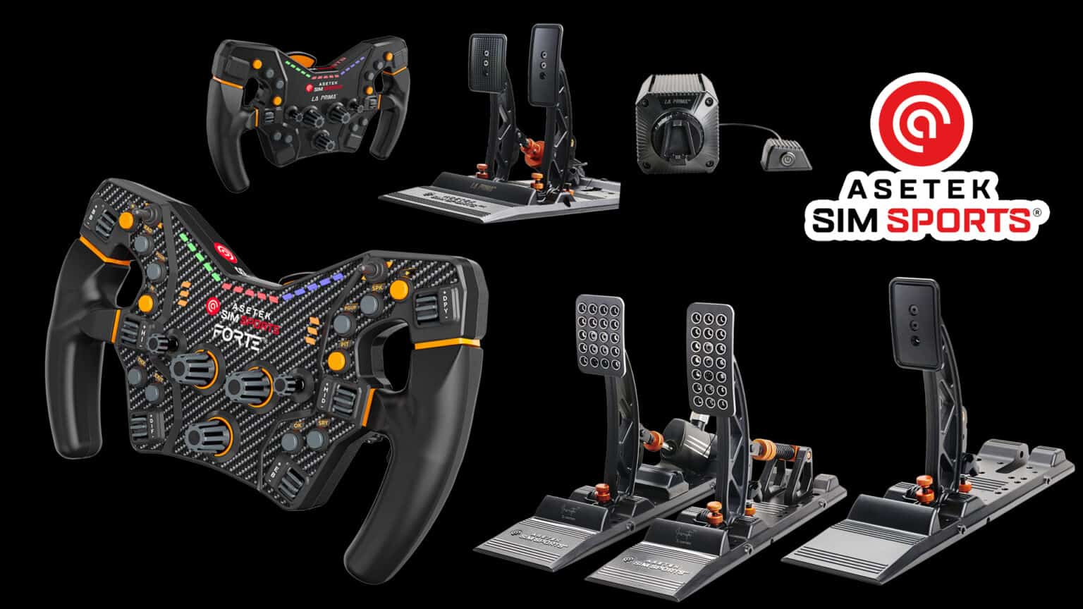 Asetek SimSports' wheel and clutch range puts customization at the ...