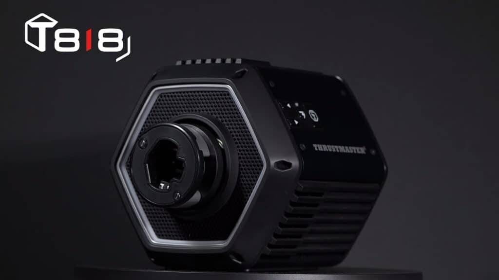The Thrustmaster T818 is a 10Nm direct drive sim racing wheel | Traxion