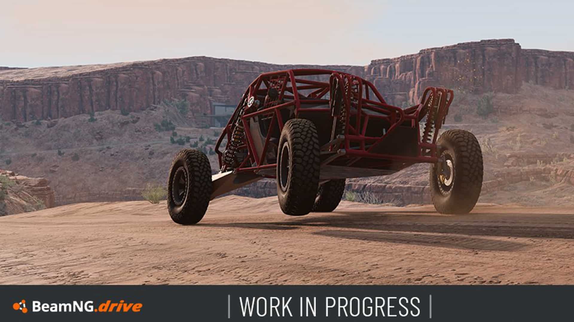 Go Baja buggy racing in BeamNG.drive’s future update | Traxion