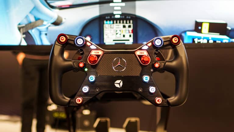 Mercedes-AMG and Cube Controls collaboration teases new sim steering wheels | Traxion