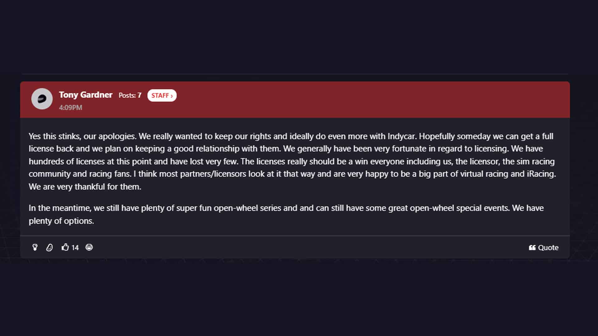 INDYCAR branding and Indy 500 event set to disappear from iRacing | Traxion