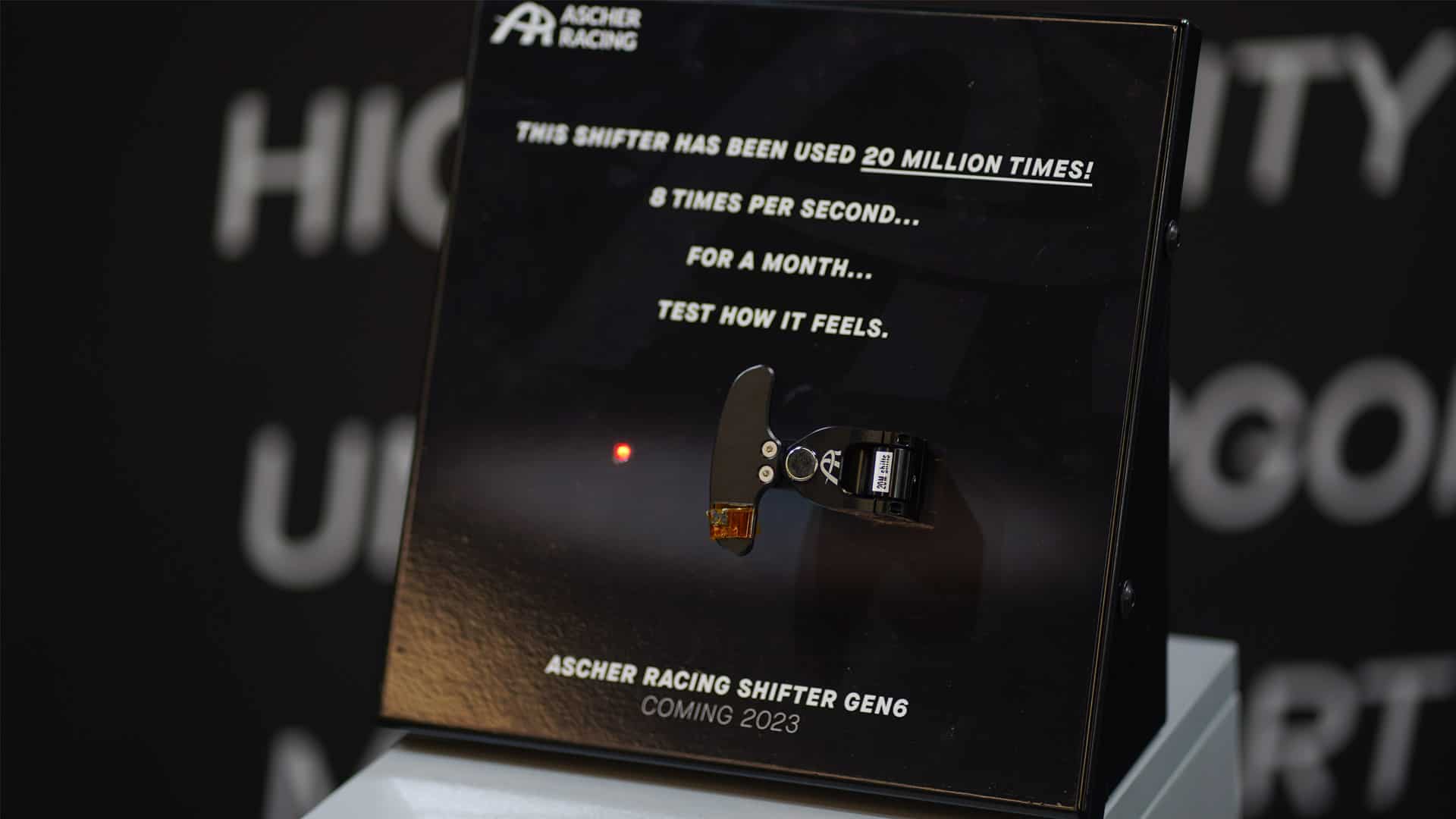 Ascher Racing's new sim racing wheel used in real-world McLaren Artura ...