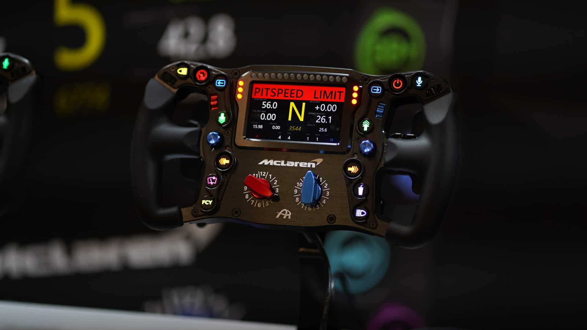Ascher Racing's new sim racing wheel used in real-world McLaren Artura ...