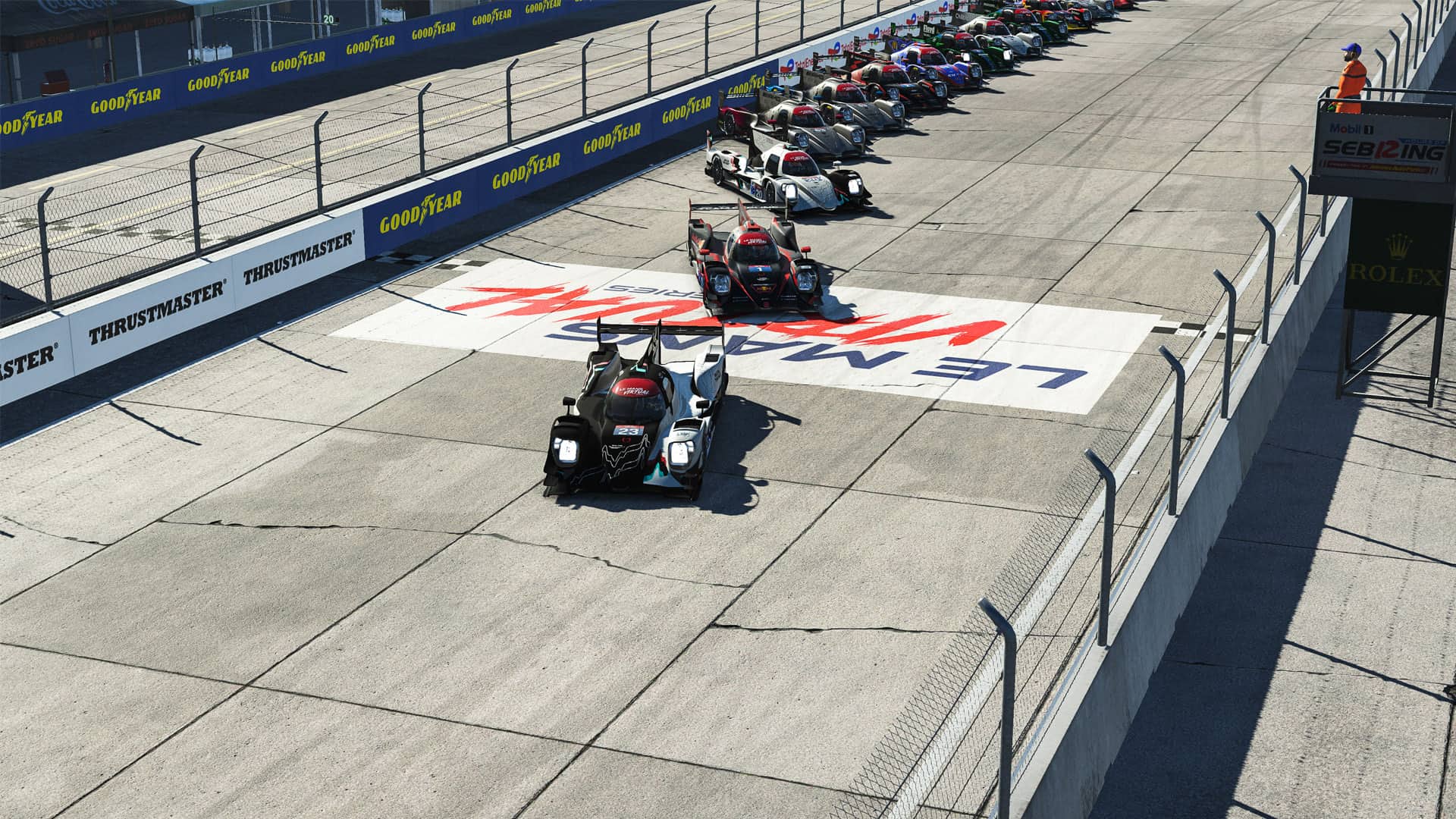 Le Mans Virtual Series: Porsche Coanda dominates 500 Miles of Sebring ...