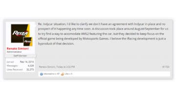 Automobilista 2 developer clarifies its INDYCAR status | Traxion