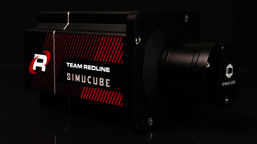 Team Redline teams with Simucube for branded 2 Pro Direct Drive base ...