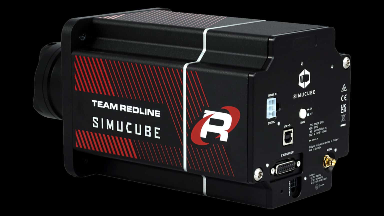 Team Redline teams with Simucube for branded 2 Pro Direct Drive base ...