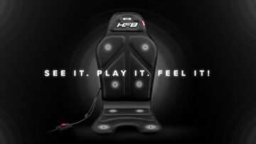 Next Level Racing's HF8 haptic feedback gaming pad available this month ...