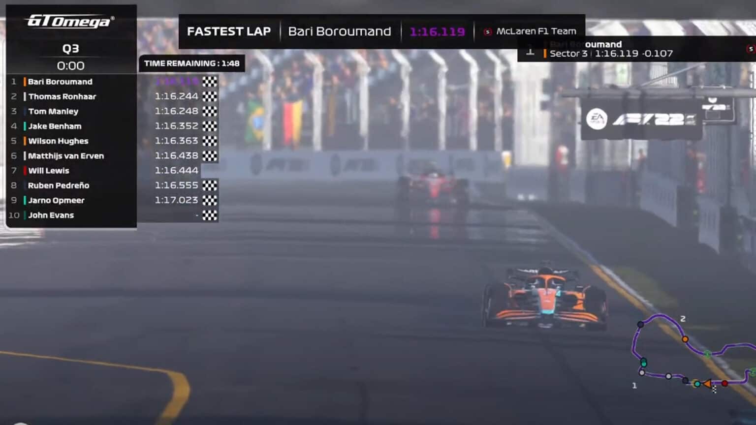 PSGL F1 PC S32: Boroumand fends off rising stars to claim victory down ...