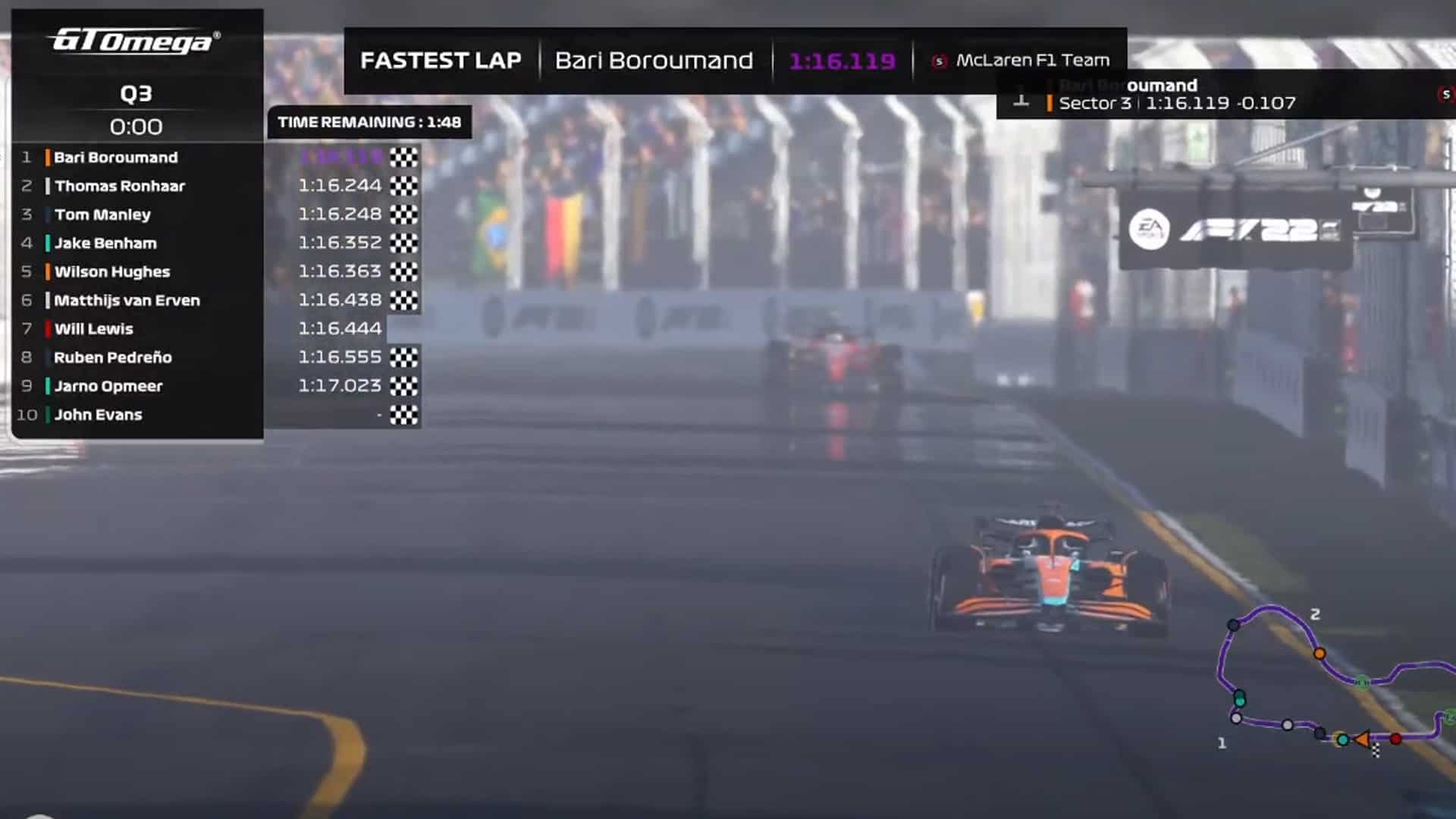 PSGL F1 PC S32: Boroumand fends off rising stars to claim victory down ...